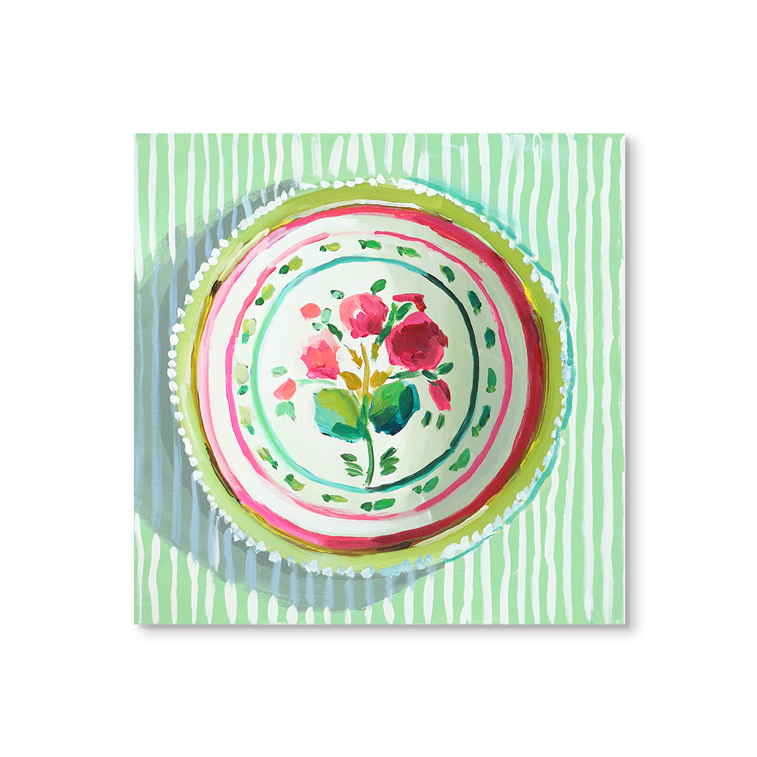 Polly's Plate Print – Jenny Westenhofer Art